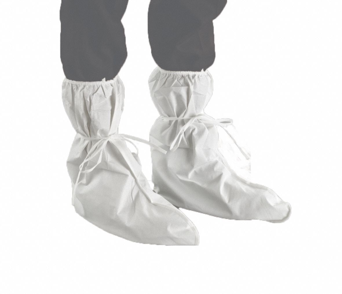 ALPHATEC, Microporous Polypropylene Laminate, 16 in Overall Ht, Boot ...