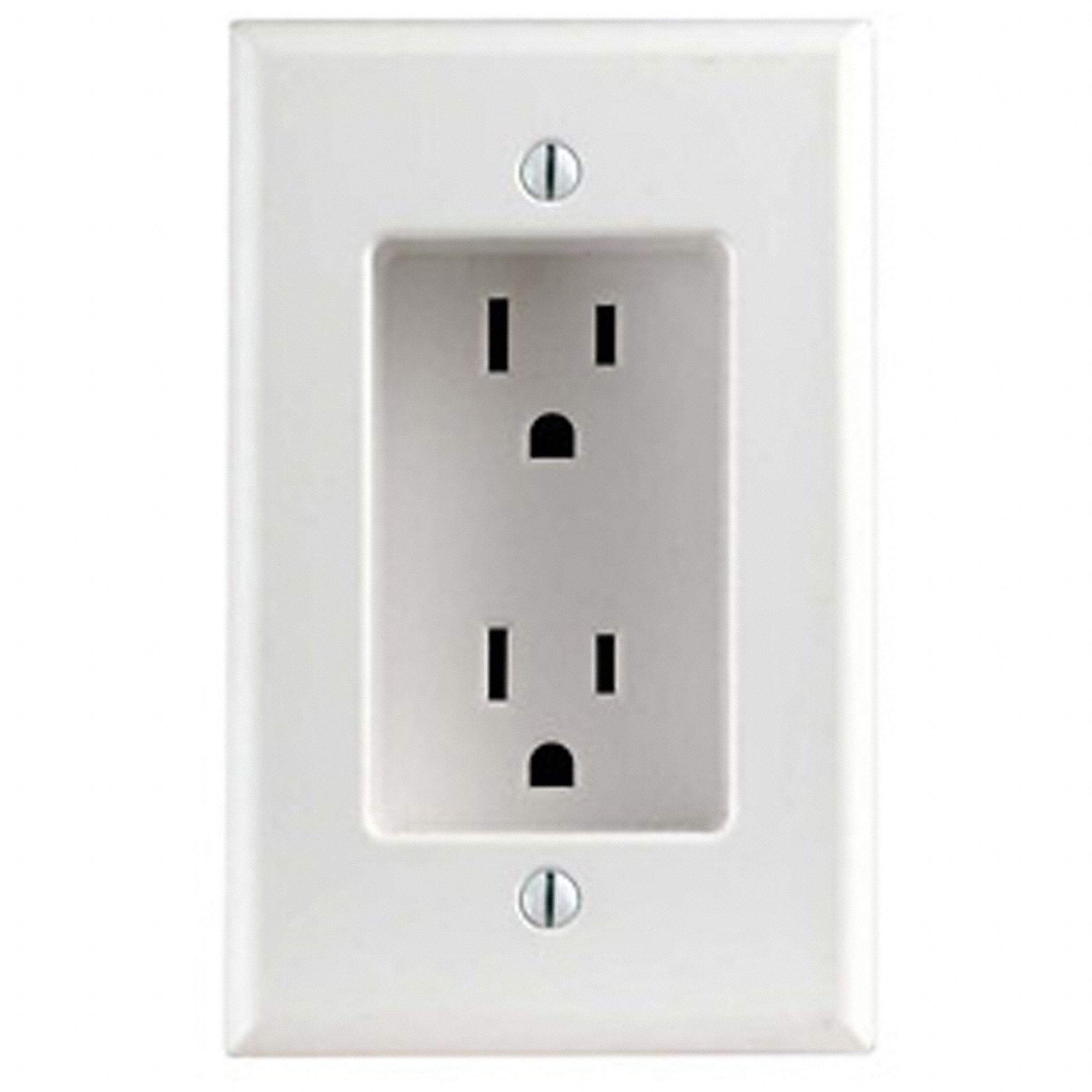 LEVITON, Duplex, White, Receptacle - 792TX5|689-W - Grainger