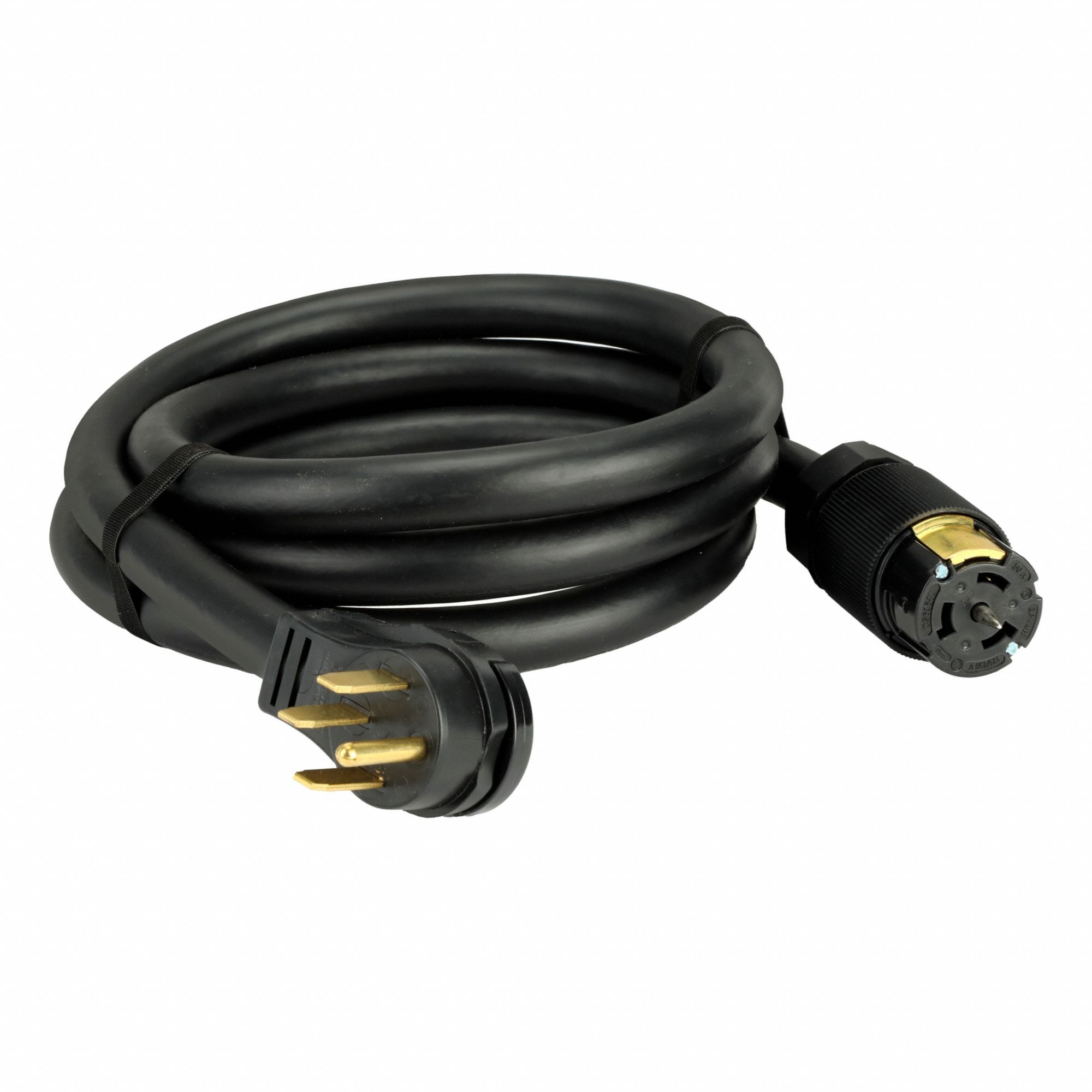 SOUTHWIRE, 10 ft Cord Lg, 125/250V AC, Temporary Power Cable - 792UX5 ...