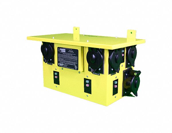 SOUTHWIRE Temporary Power Box: 125/250 VAC, 50 A Amps, 50A @ 125/250V ...