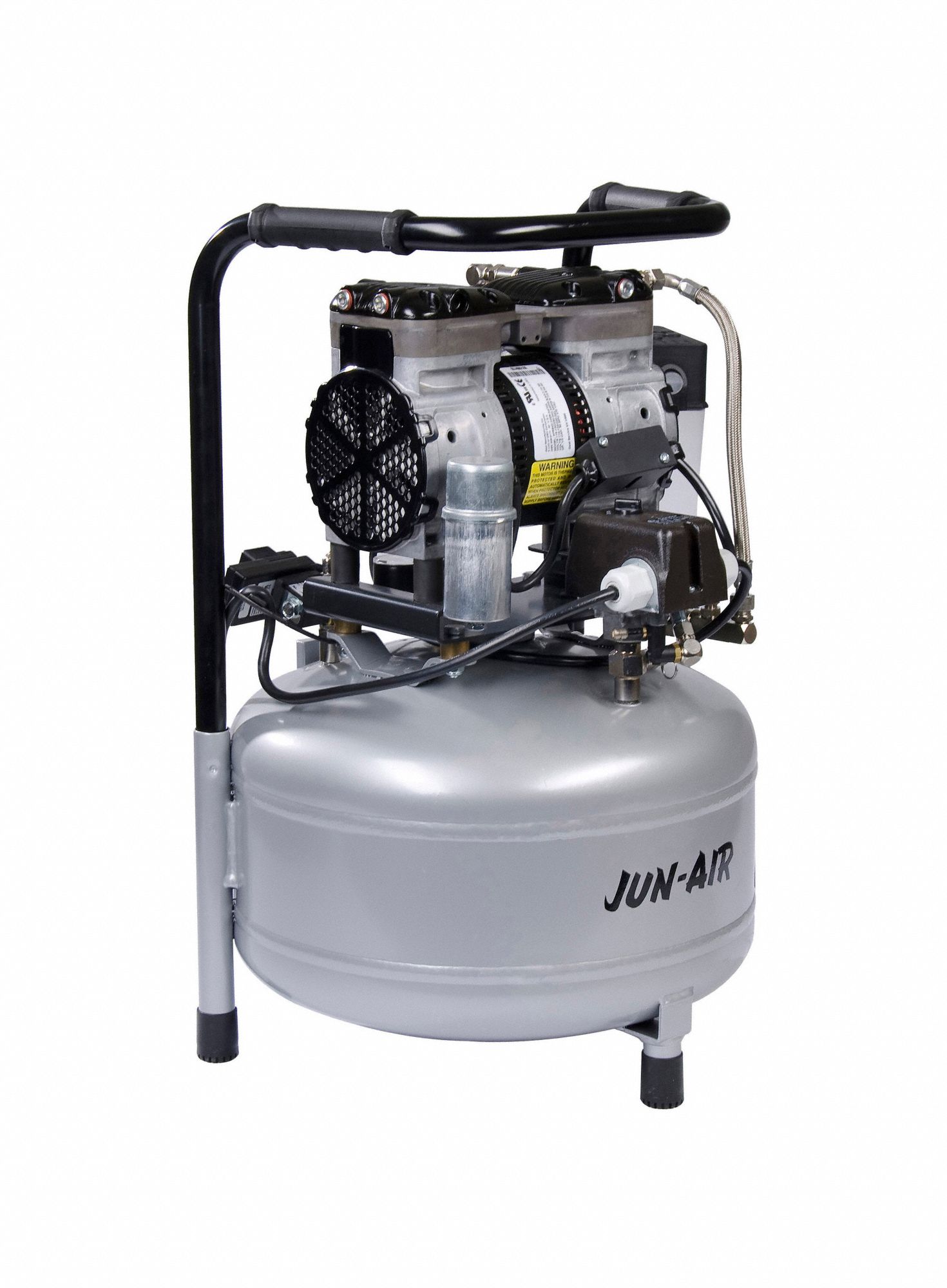 GAST, Oil Free, 1/2 hp, Oil-Free Compact Air Compressor - 792XW2 ...
