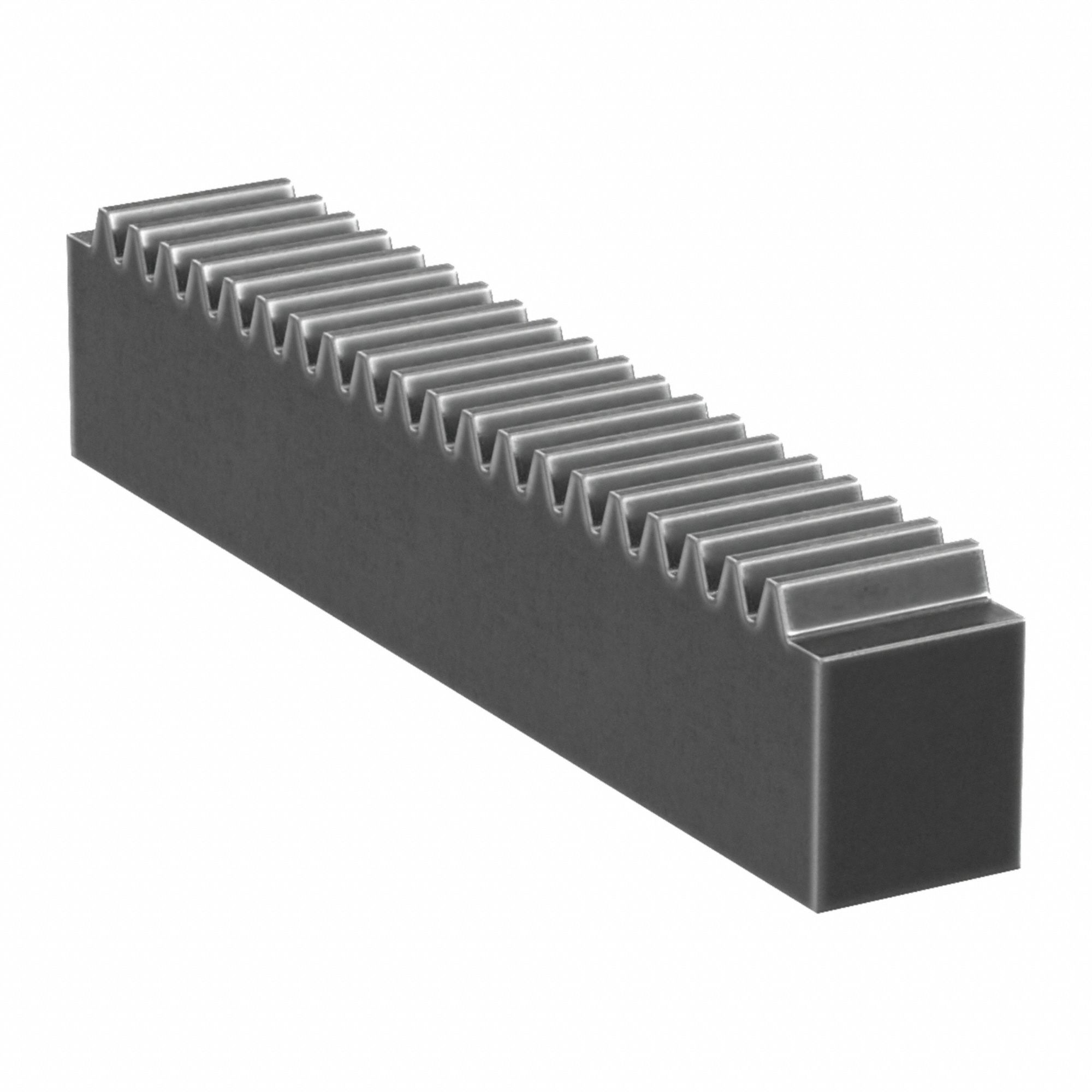Rectangular, Module m 1.5, Gear Rack - 792YY8|SR1.5-100 - Grainger