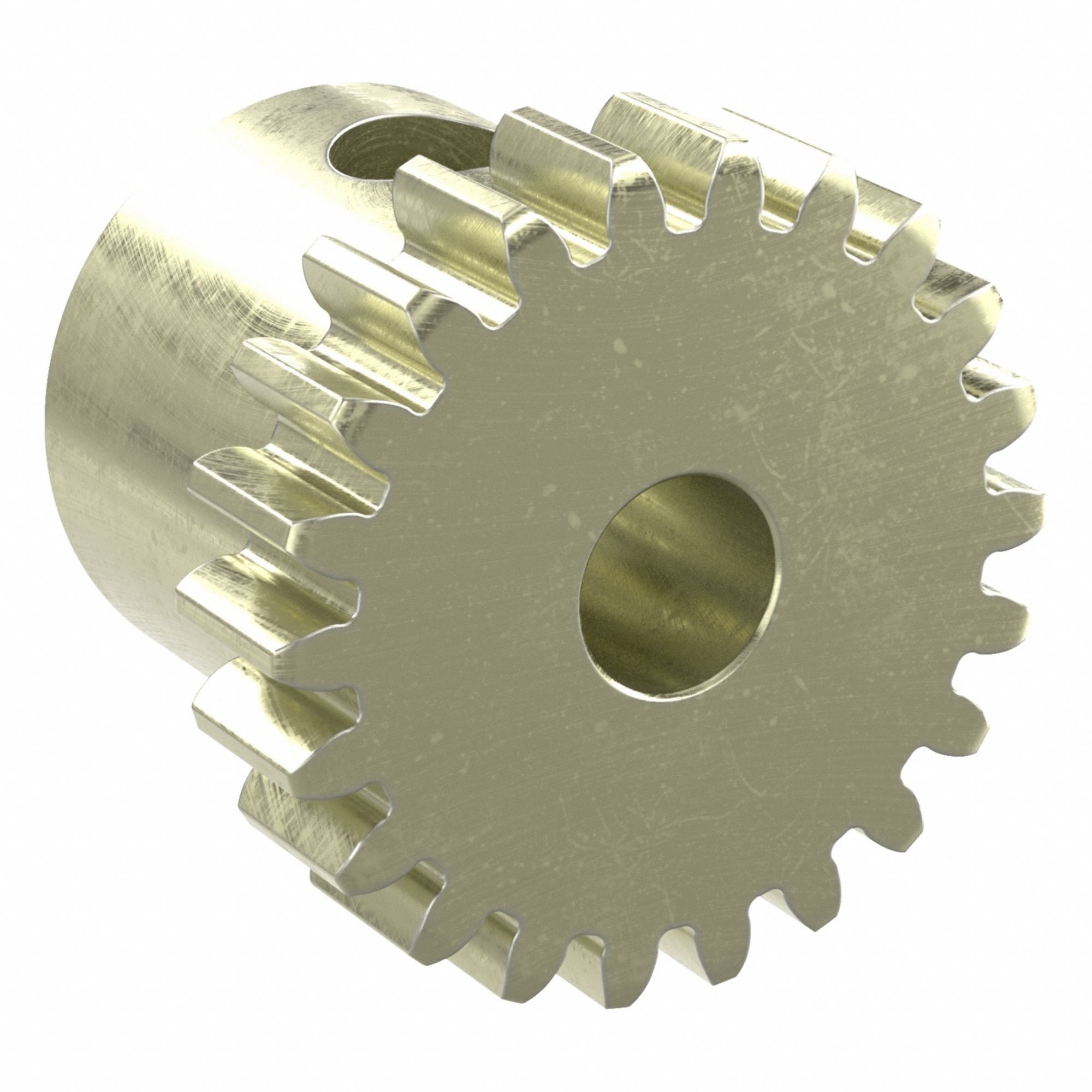 Module m 0.5, 22 Teeth, Spur Gear - 792ZM7|BSS0.5-22A - Grainger