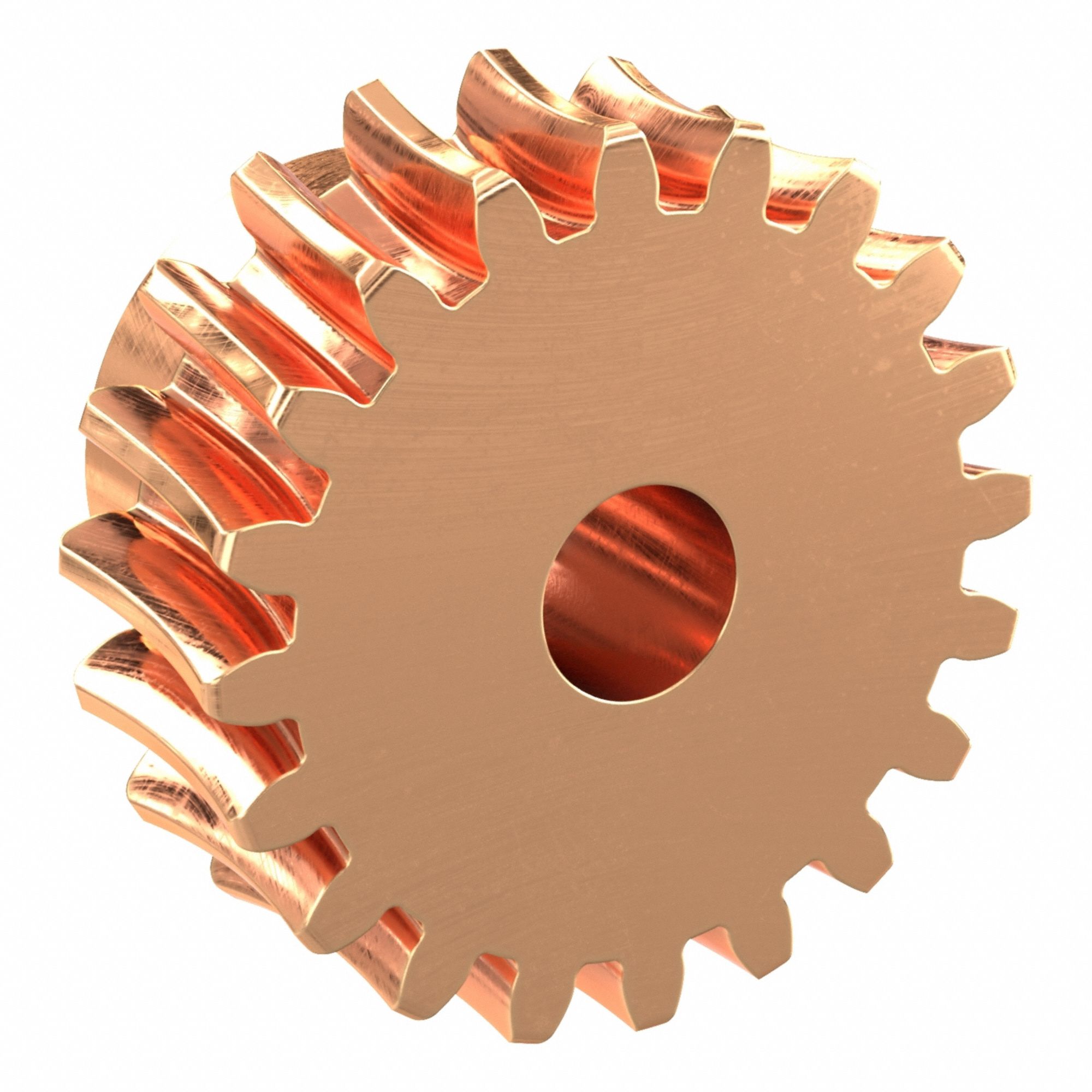 Reduction Ratio 10, Module m 1.5, Worm Wheel - 793AT8|BG1.5-20R2 - Grainger