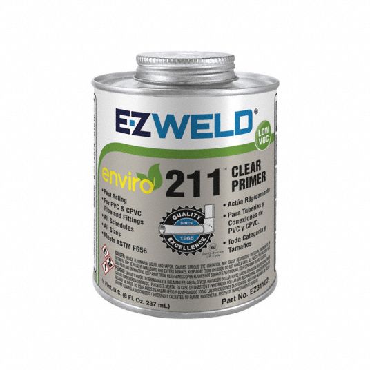 EZ WELD, 211, 8 oz, Primer - 793DZ0|EZ31102N - Grainger