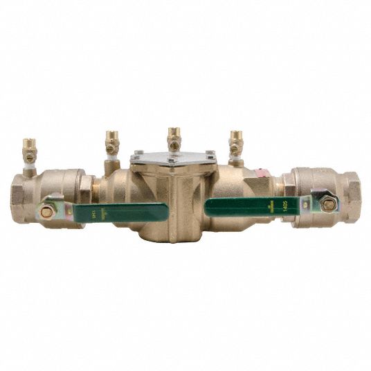 WATTS, LF007, 2 in Pipe Size, Backflow Preventer - 793HH5|2 LF007M1-QT ...
