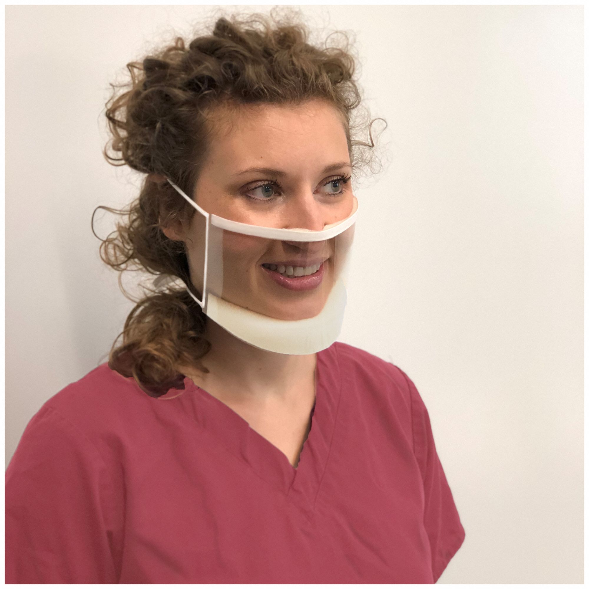 Level 3, Molded, Transparent Mask - 793K17|CM002EZ - Grainger