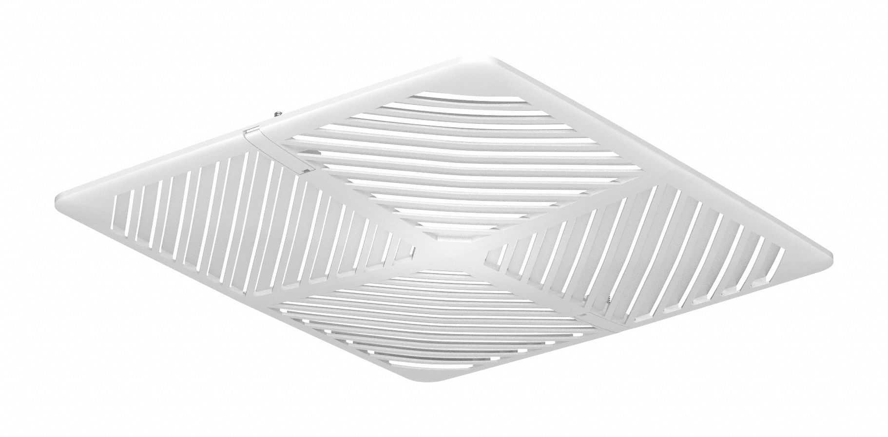 Polystyrene, White, Replacement Ceiling Fan Grille - 793K37|484728 ...