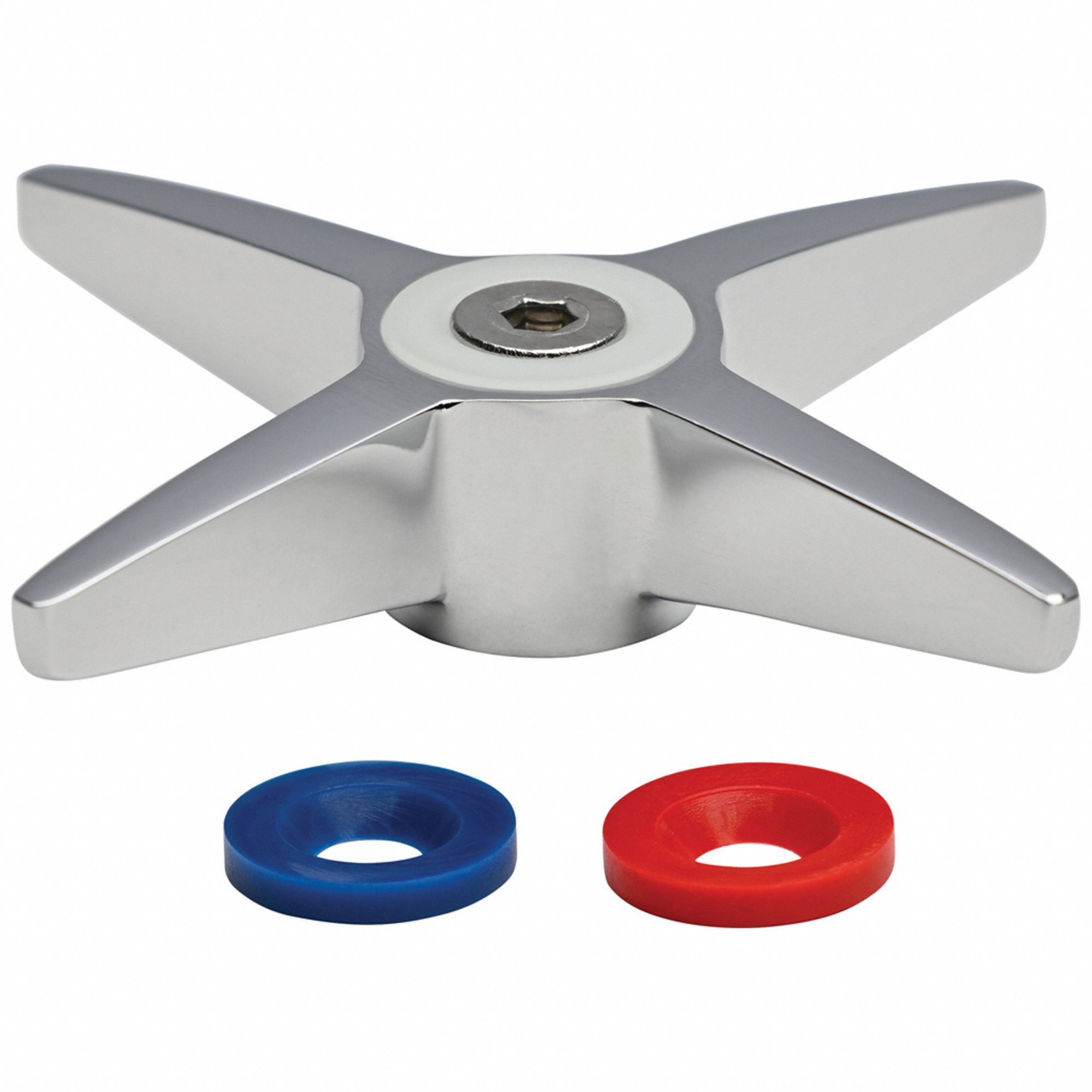 Chicago Faucets, Cross Handle, Handle Kit - 793K57|633-JKCP - Grainger