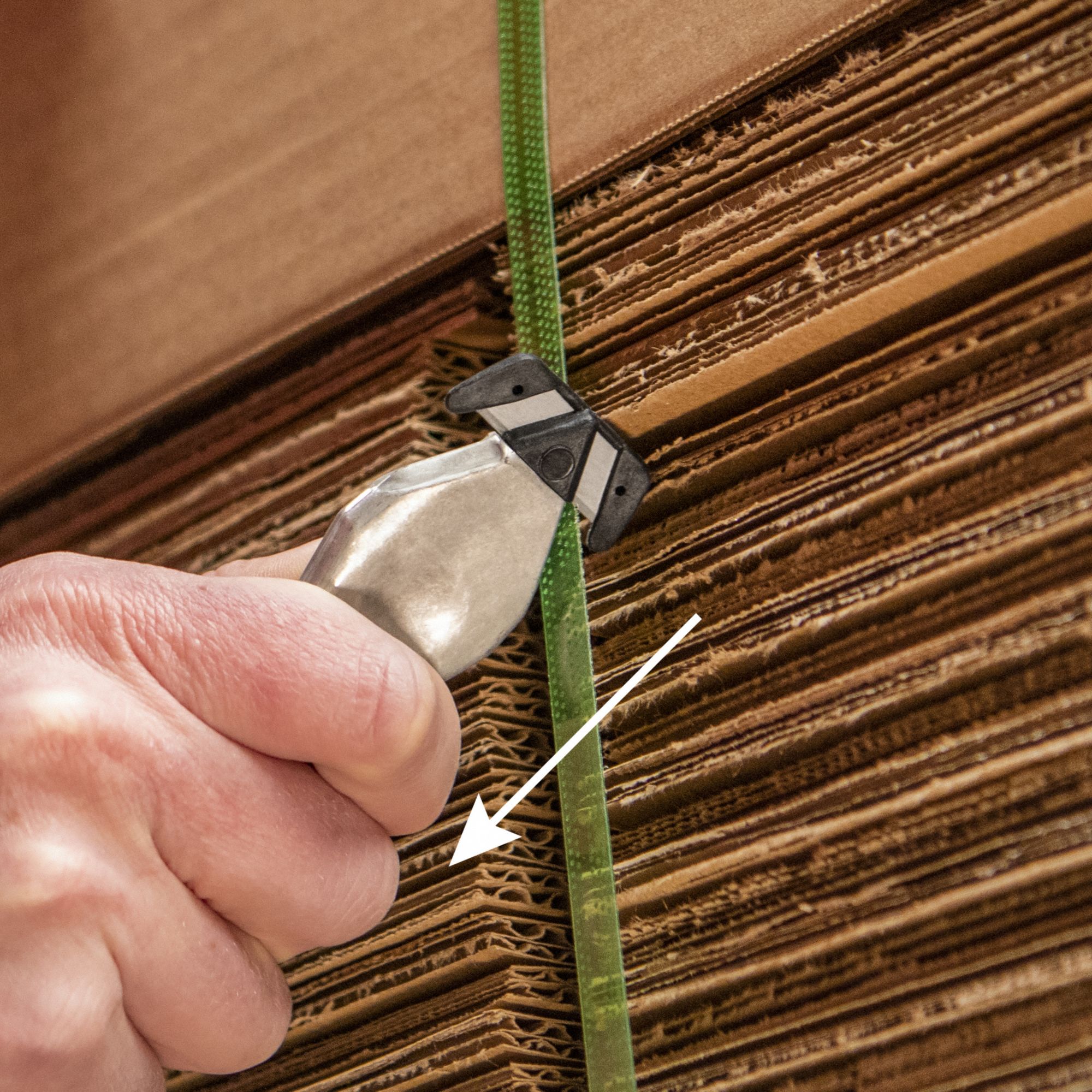 KLEVER Durable Safety Cutter: 6 1/2 in Overall Lg, Contoured Handle ...