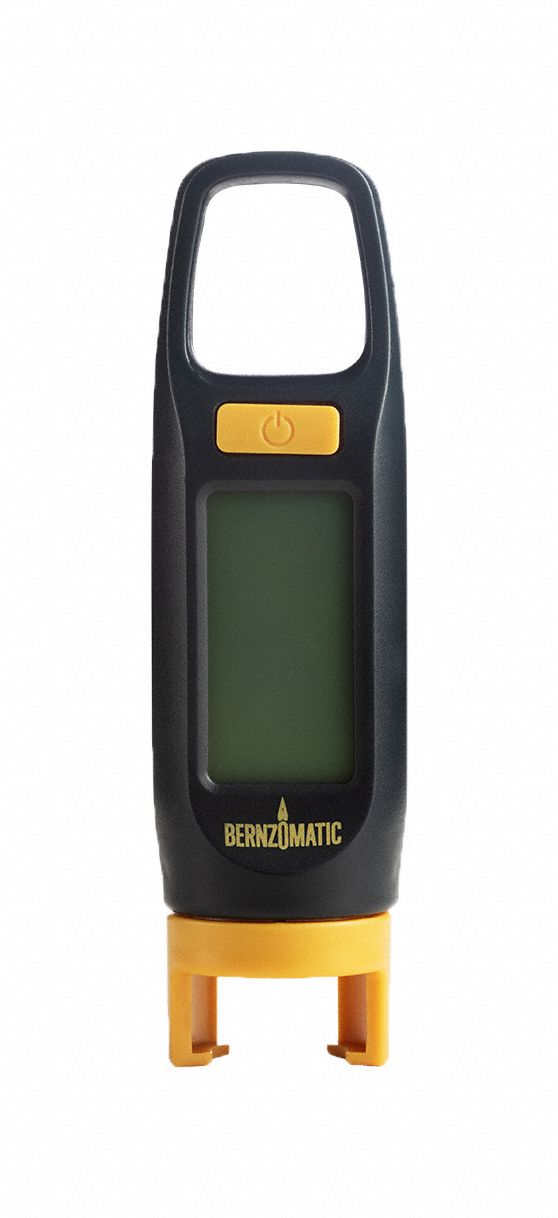 BERNZOMATIC, 14.1 oz Compatible Fuel Cylinder Size, Digital, Fuel Gauge ...