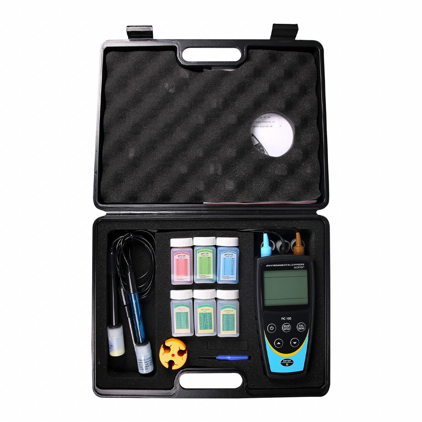 OAKTON, Multiparameter Meter, 0 to 14 pH, Multiparameter Meter - 793NF0 ...