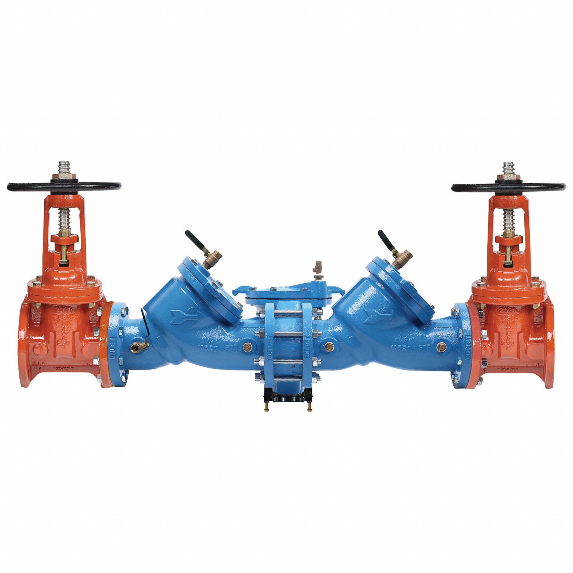 WATTS LF909 Small, 6 in, Reduced Pressure Zone Assembly - 793PG7|LF909 ...