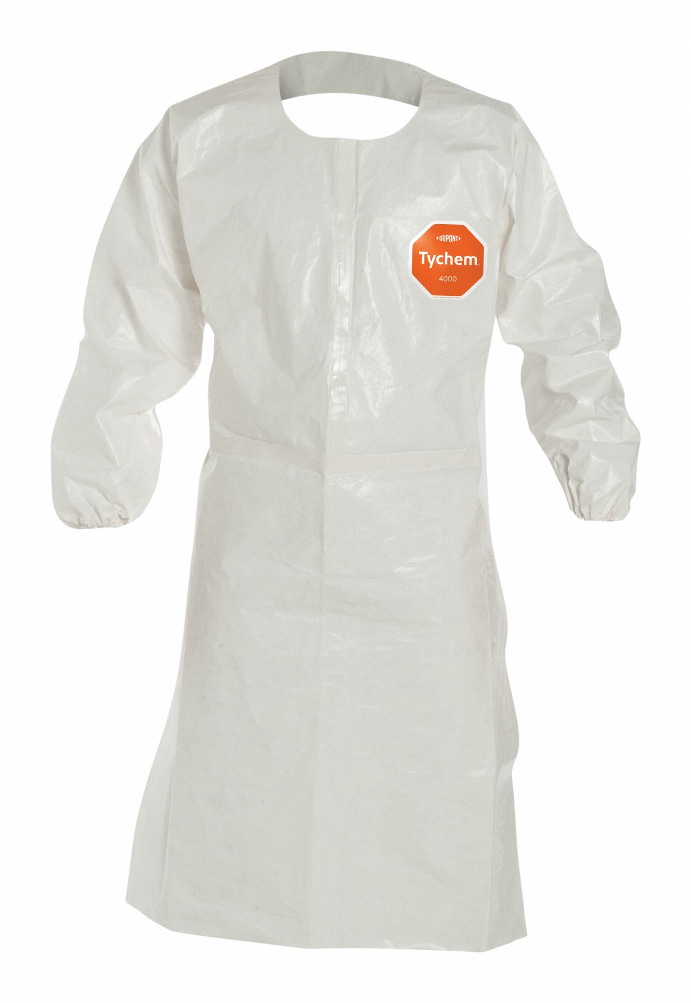 TYCHEM Sleeved Apron, 2XL, White, Tychem® 4000, PK 25 - 793TG2 ...