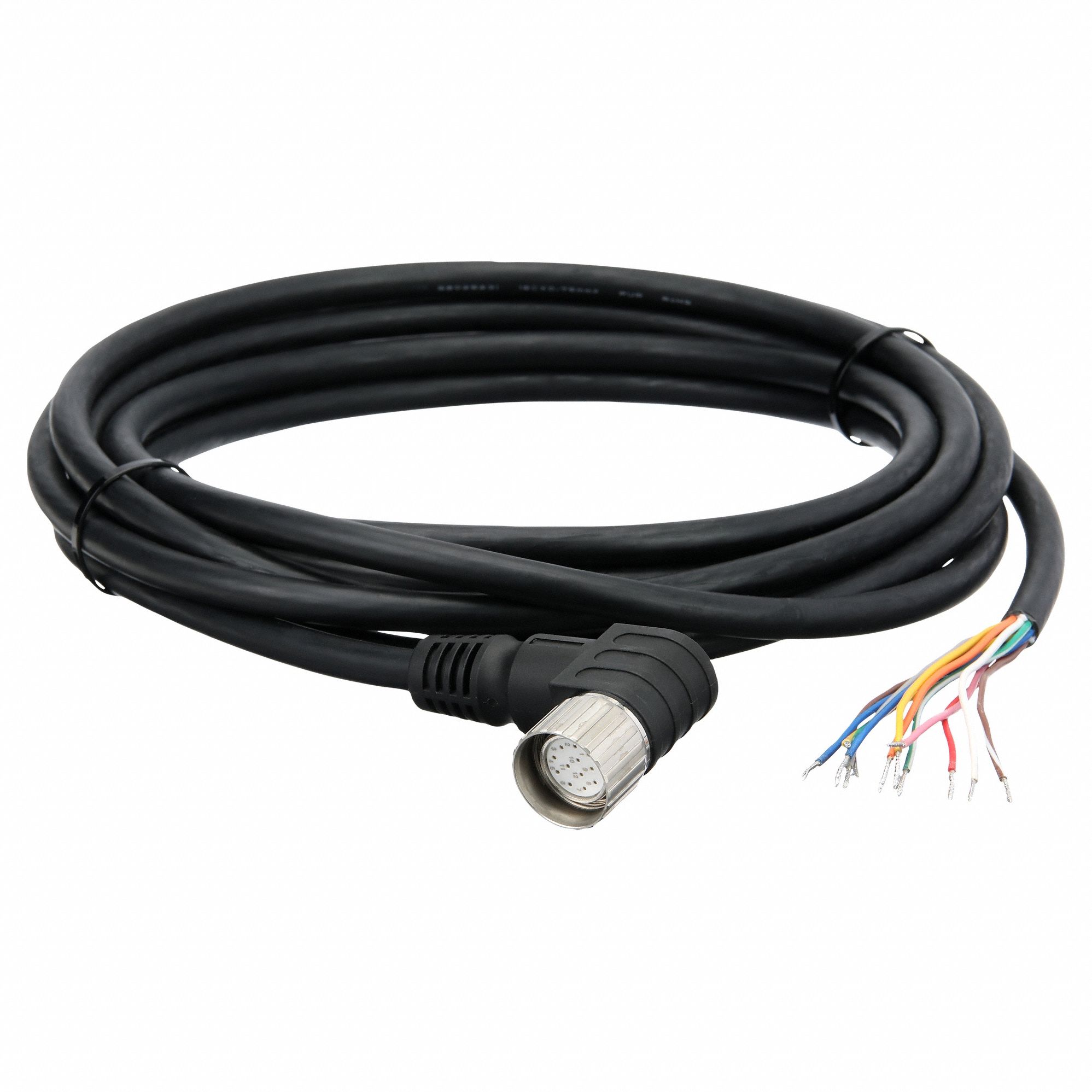 M23 Female Bare Wire, 19 Pins, Cordset - 793UD3|21373600D74050 - Grainger
