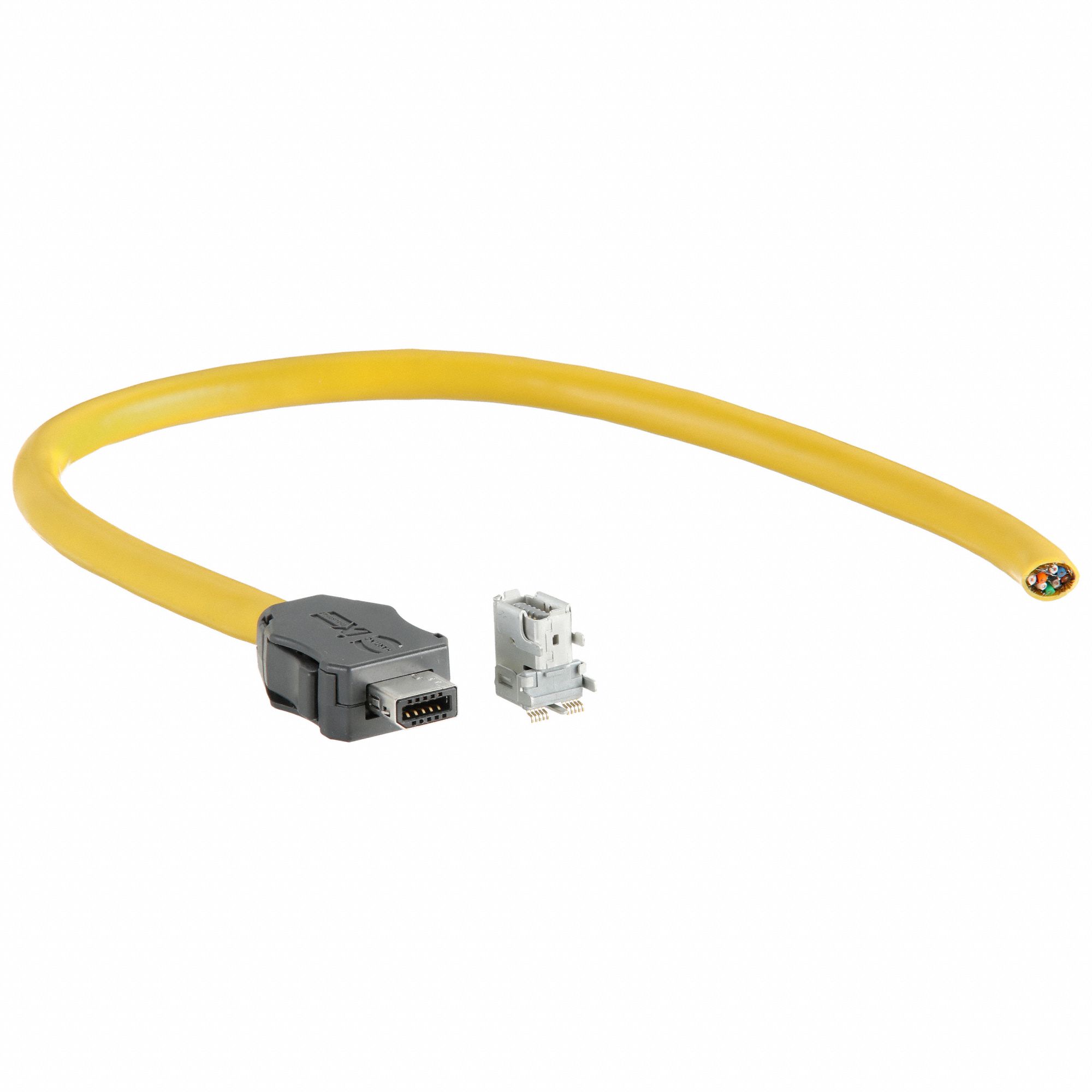 HARTING, Cat6a, IX Type A Male Straight x IX Type A Male Straight ...