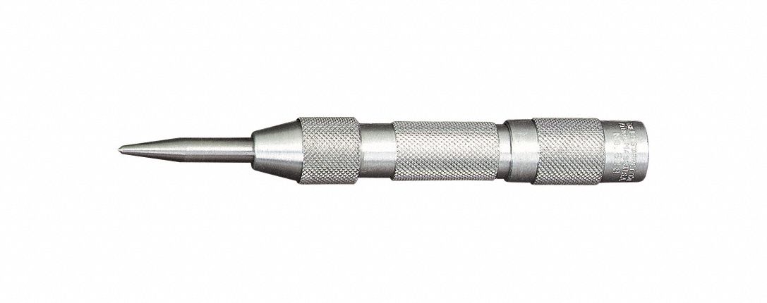 5/8 in Tip Size, Round, Automatic Center Punch - 793UL9|818 - Grainger