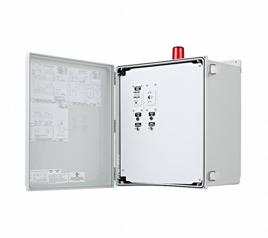 FRANKLIN ELECTRIC, Duplex, Single Phase, Pump Control Panel - 793V83 ...