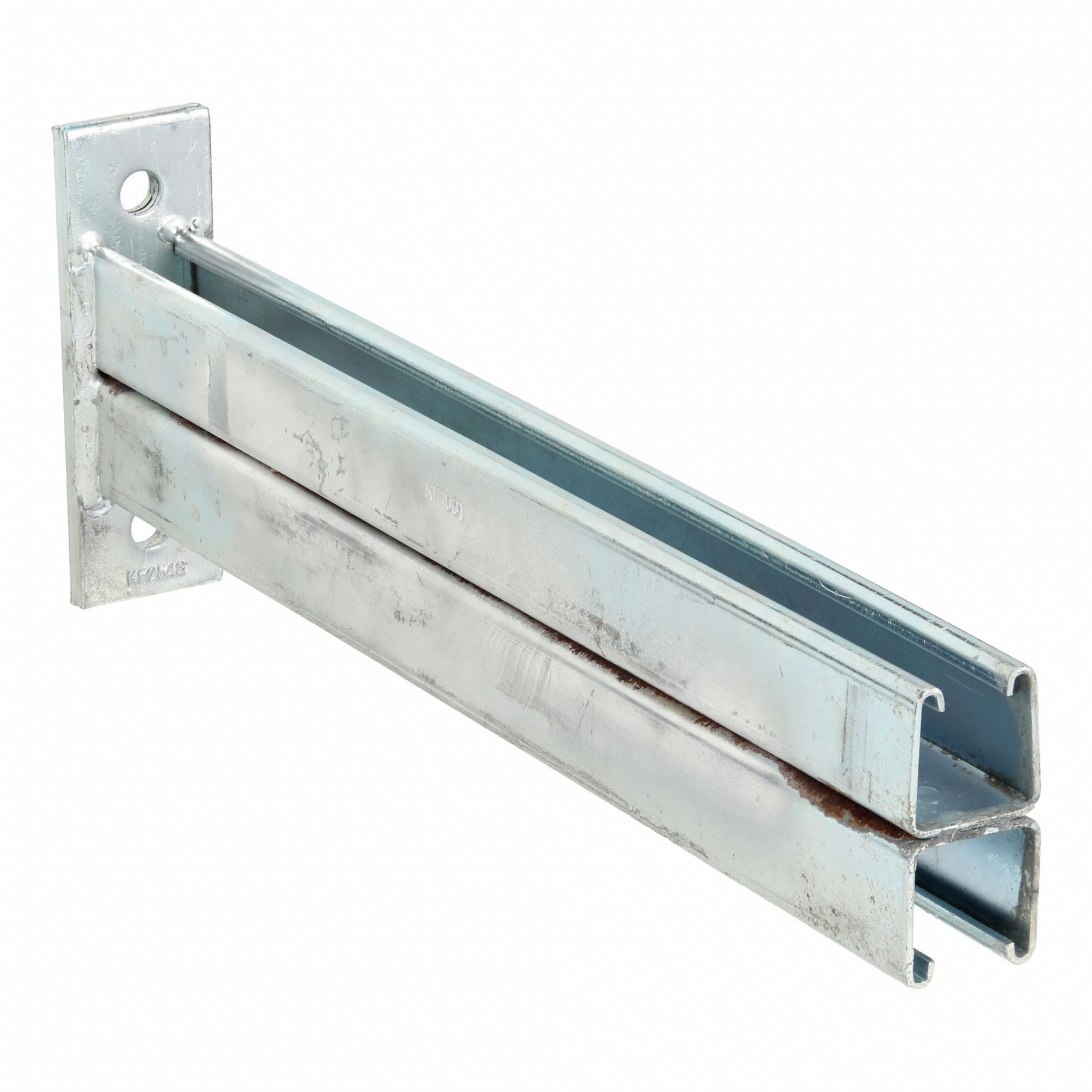 Silver, Electro Galvanized, Strut Channel Fitting - 793VU6|V736EG ...