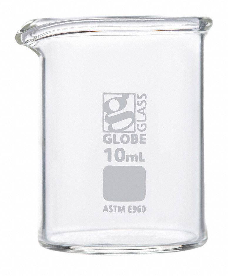 Borosilicate Glass, Low Form, Beaker - 793VX9|8010010 - Grainger