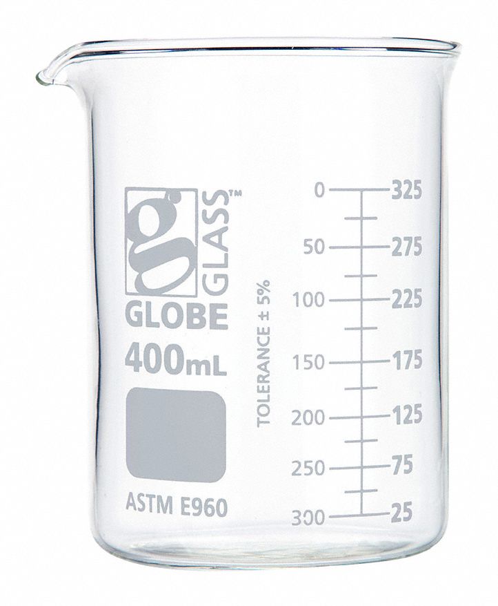 Borosilicate Glass, Low Form, Beaker - 793VY6|8010400 - Grainger