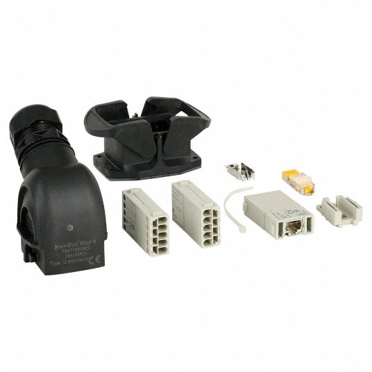 Han-Eco® Modular, Han® 6 B, Modular Rectangular Connector Kit - 793WT6 ...