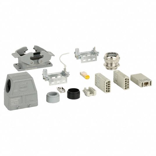 Han® B, Han® 10 B, Modular Rectangular Connector Kit - 793WT7 ...