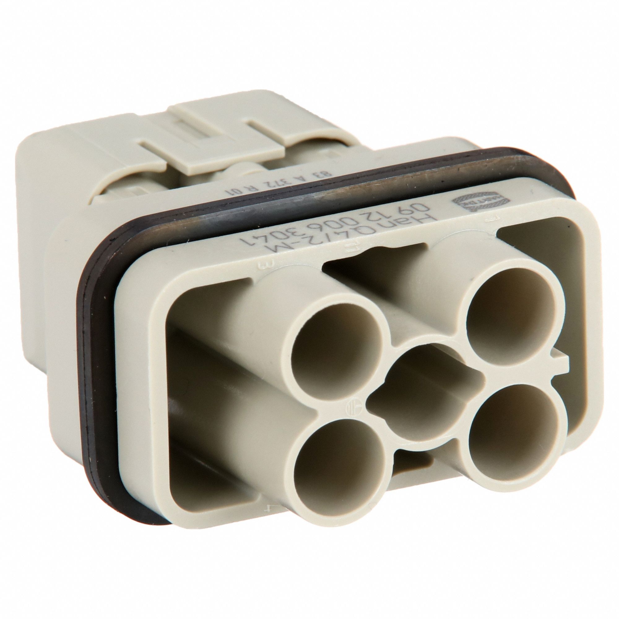 HARTING, Han® Q, Crimp, Industrial Rectangular Connector Insert ...