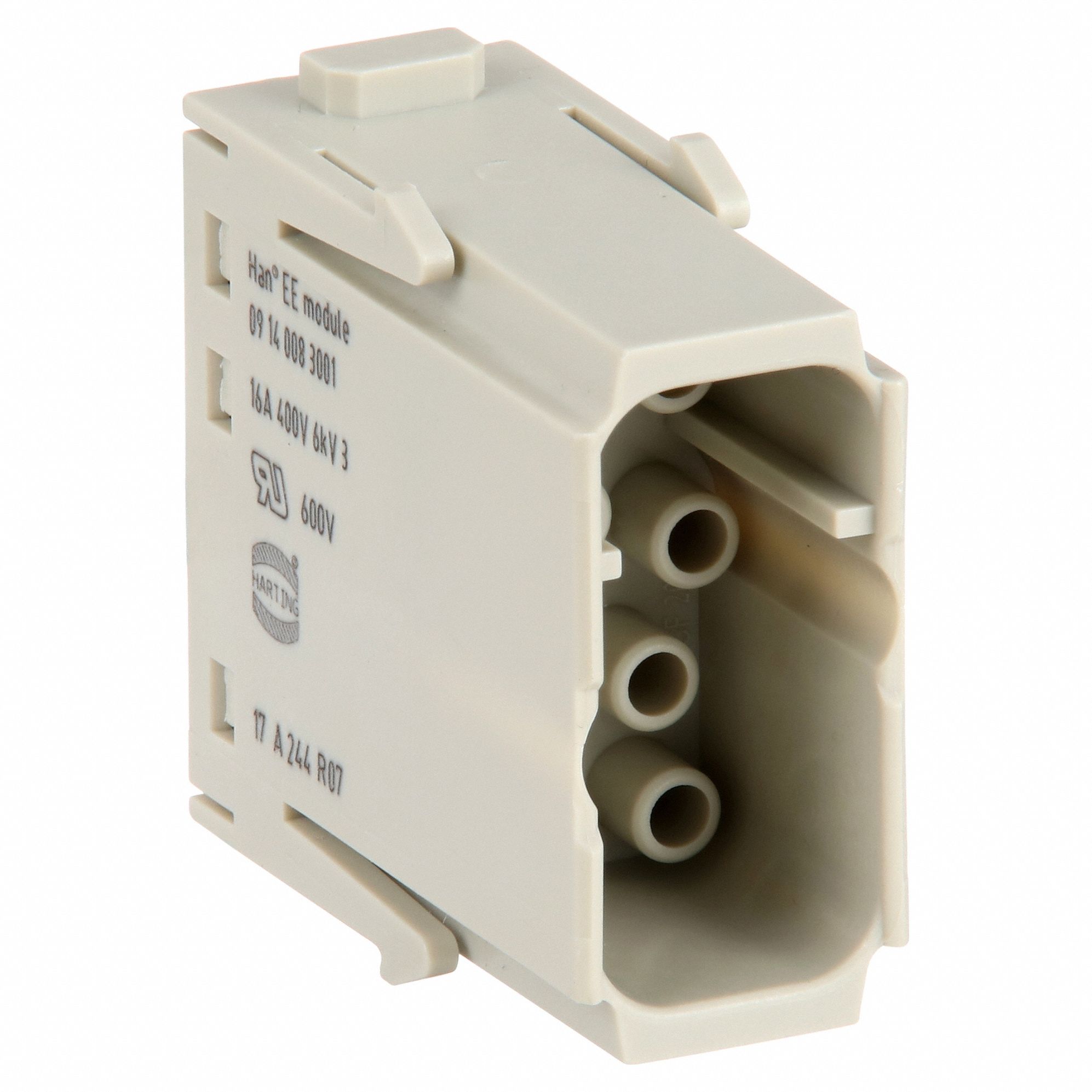 HARTING, Han-Modular®, Crimp, Industrial Rectangular Connector Insert ...