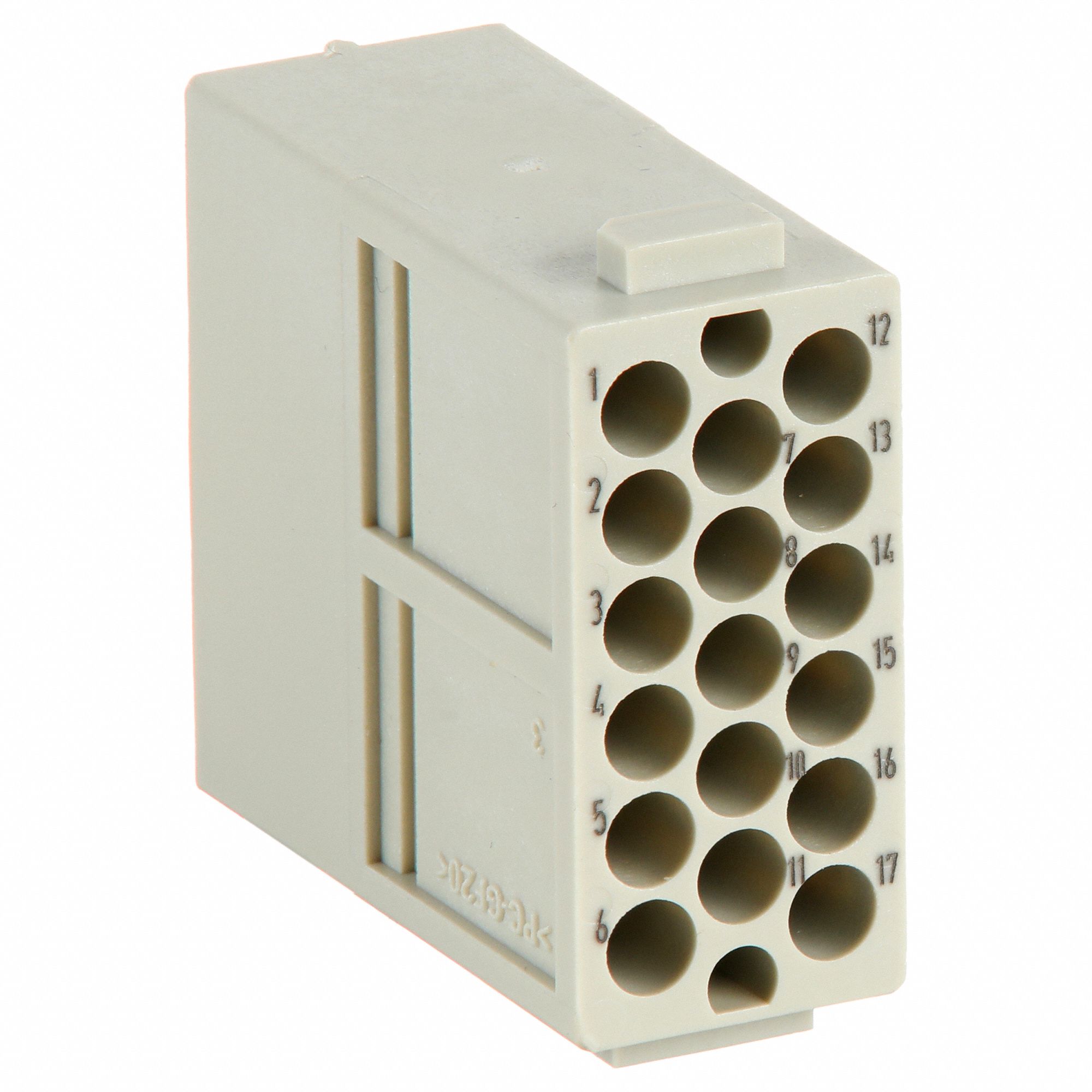 HARTING, Han-Modular®, Crimp, Industrial Rectangular Connector Insert ...