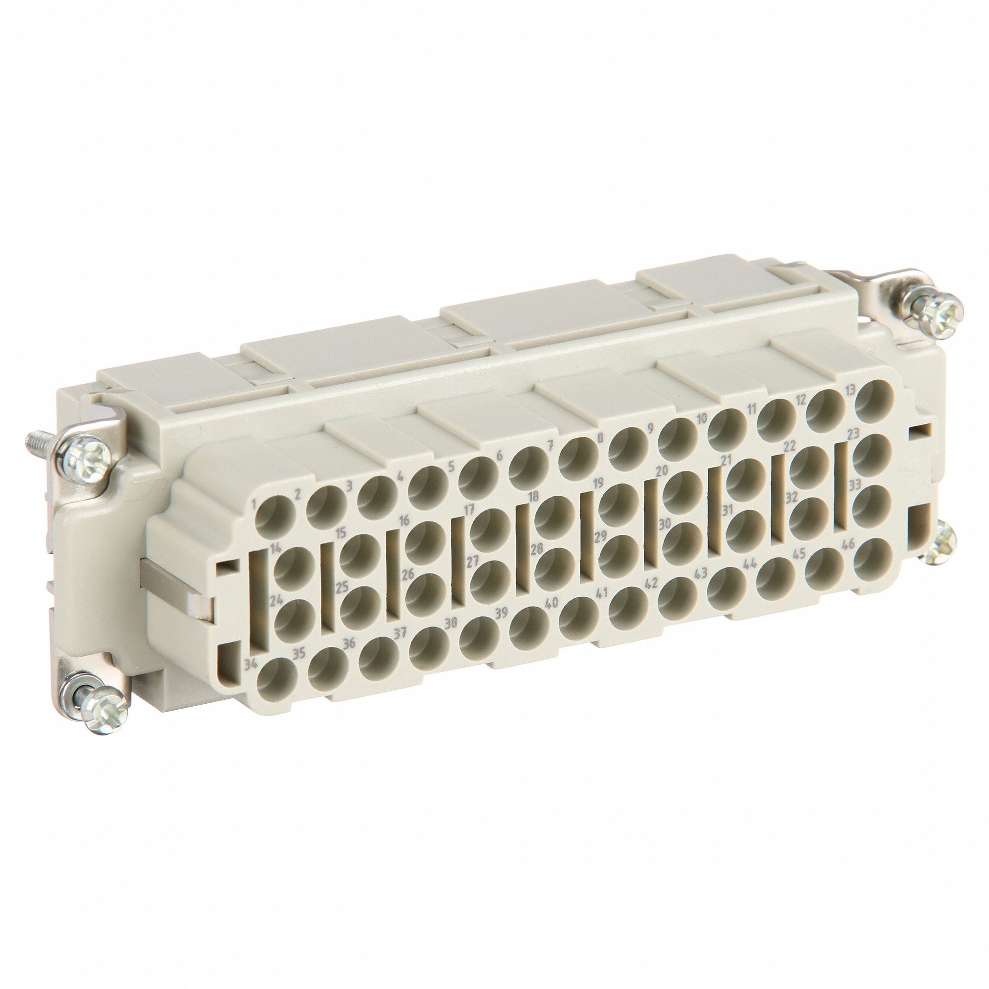 HARTING, Han® EE, Crimp, Industrial Rectangular Connector Insert ...