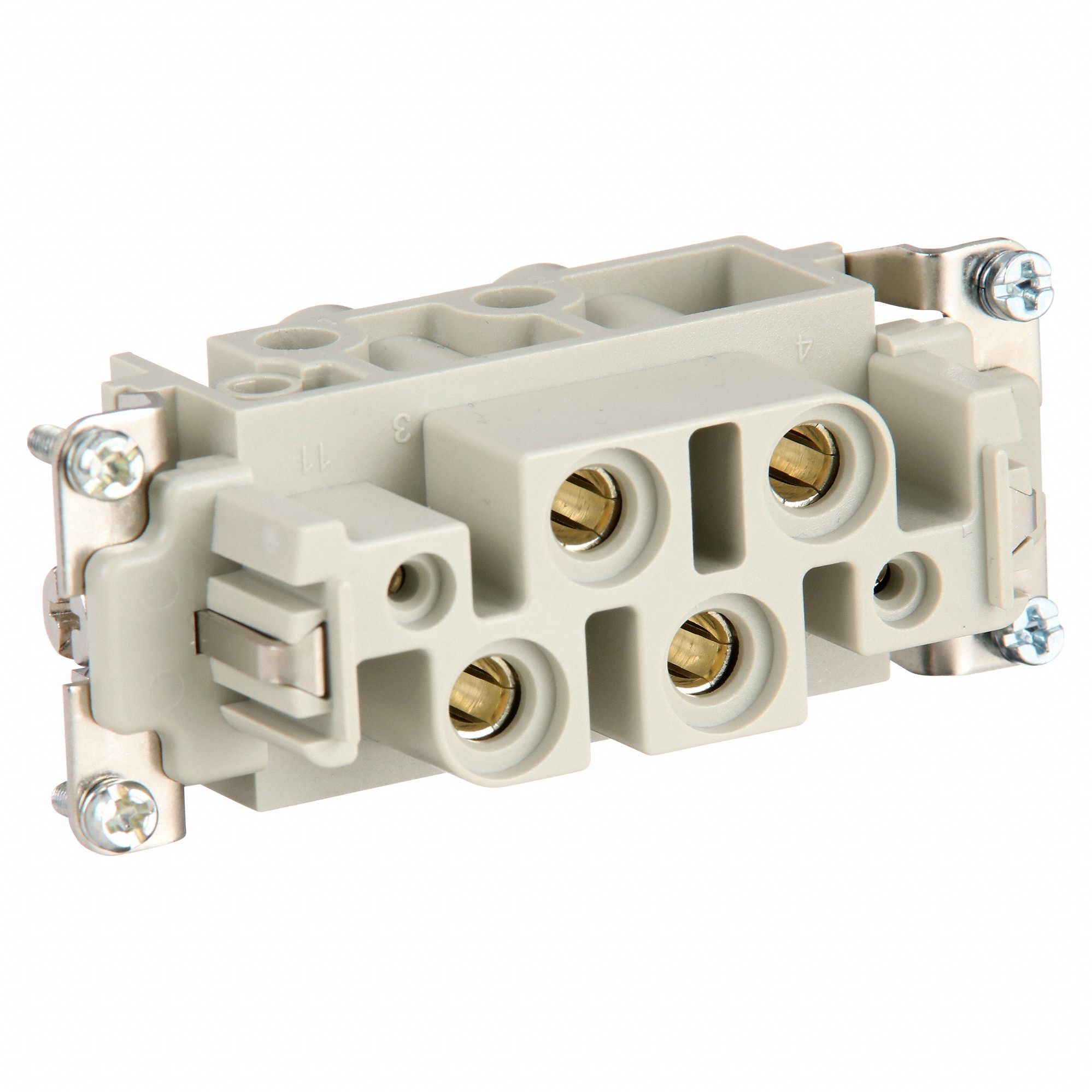 HARTING, Han-Com®, Screw, Industrial Rectangular Connector Insert ...