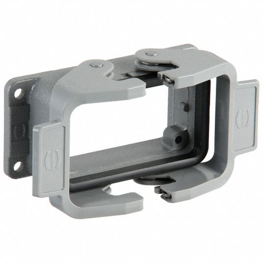 HARTING, Size 10 B, Bulkhead Mount, Rectangular Connector Housing ...
