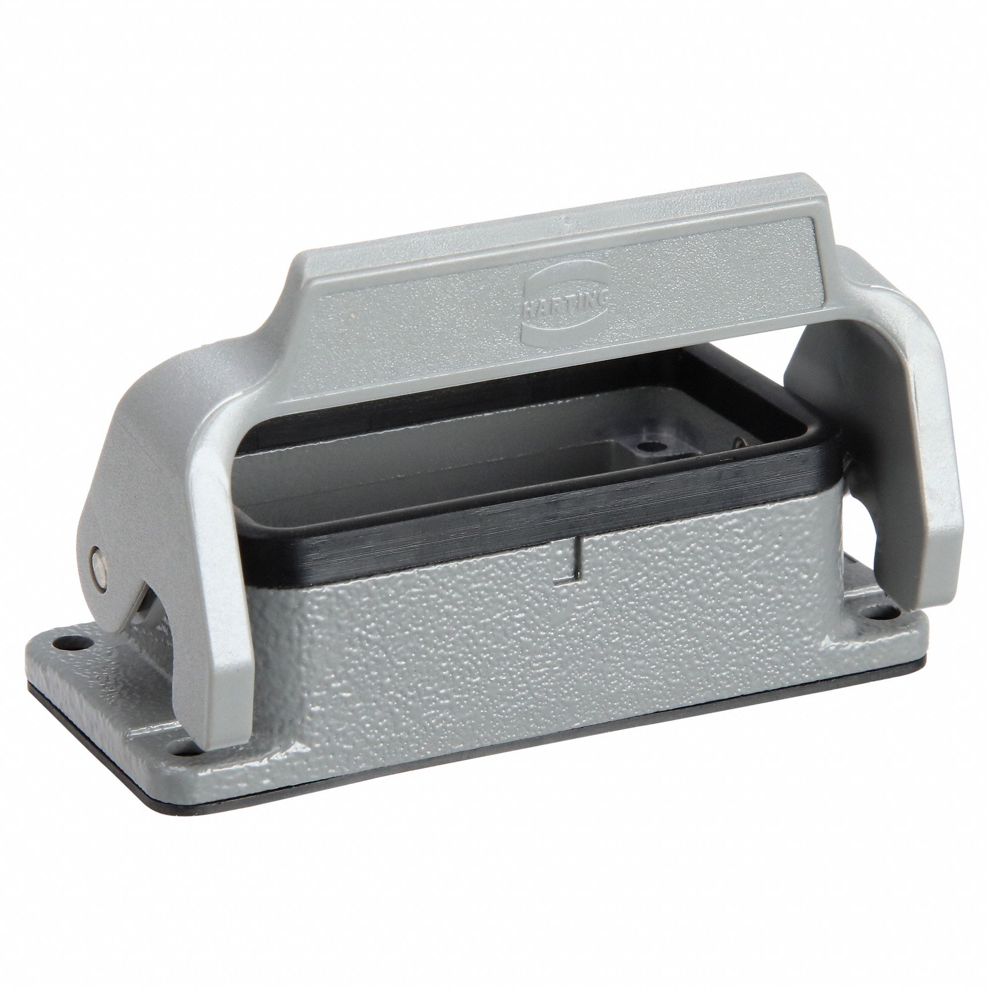 HARTING, Size 10 B, Bulkhead Mount, Rectangular Connector Housing ...