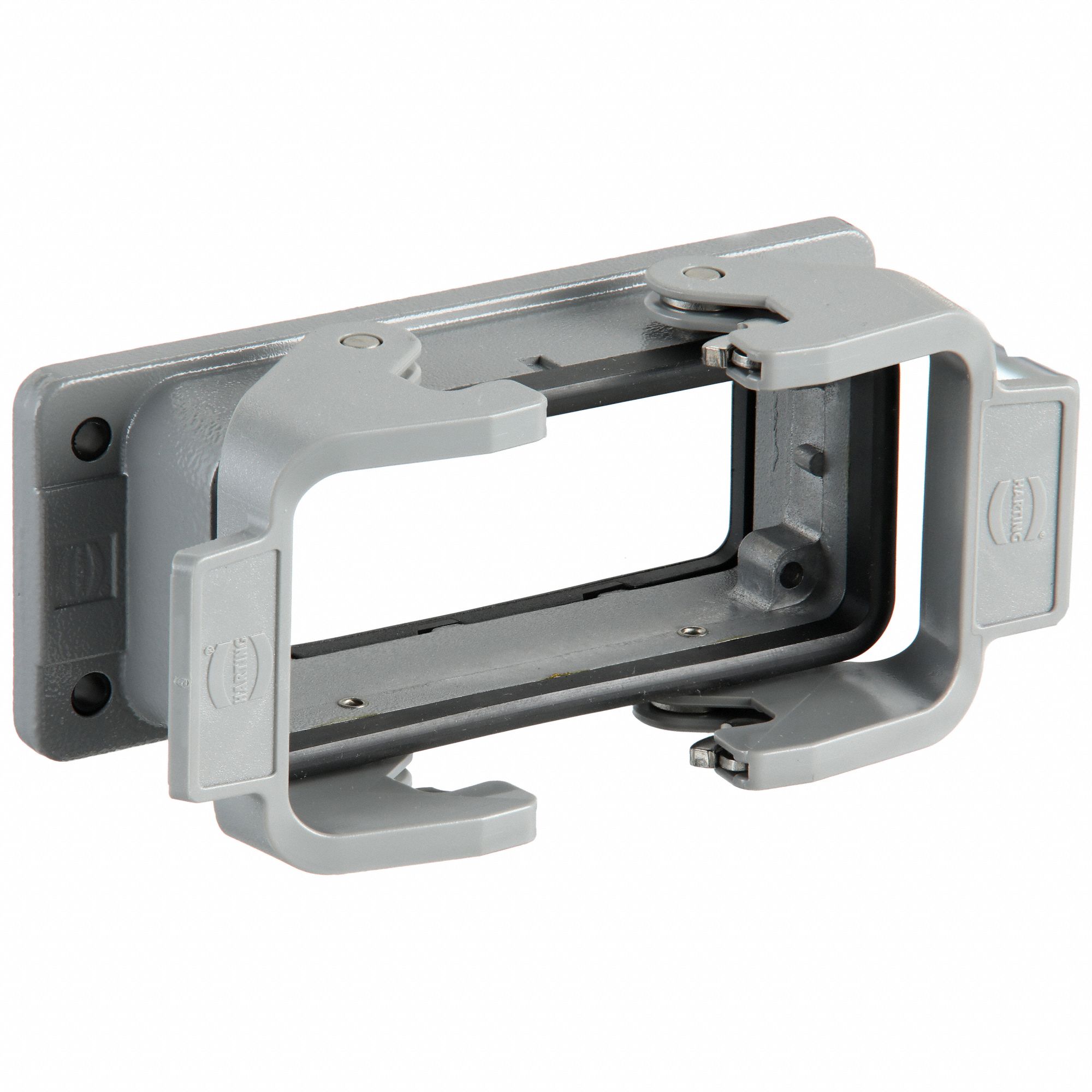 HARTING, Size 16 B, Bulkhead Mount, Rectangular Connector Housing - 793XX6|09300161301 - Grainger