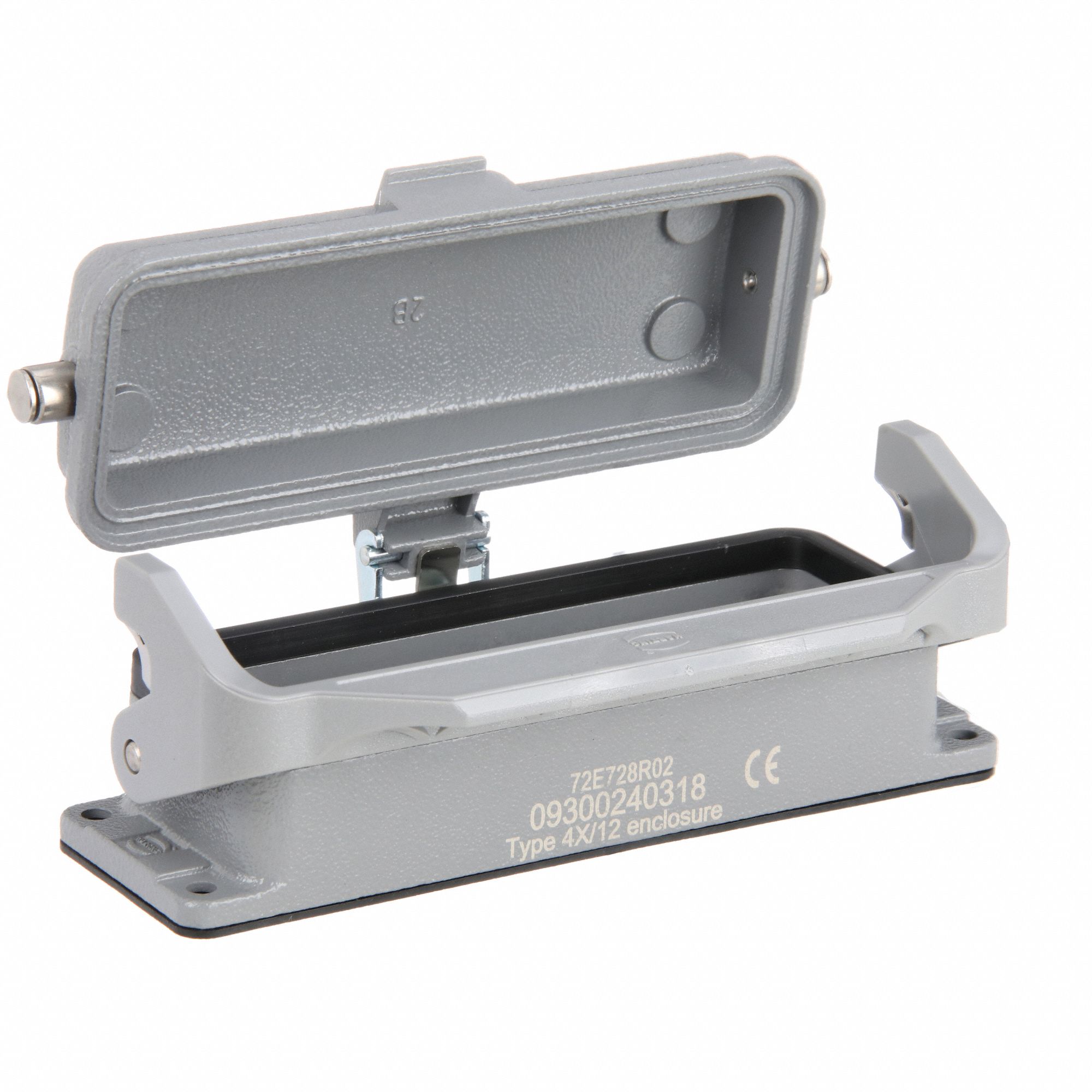 HARTING, Size 24 B, Bulkhead Mount, Rectangular Connector Housing ...