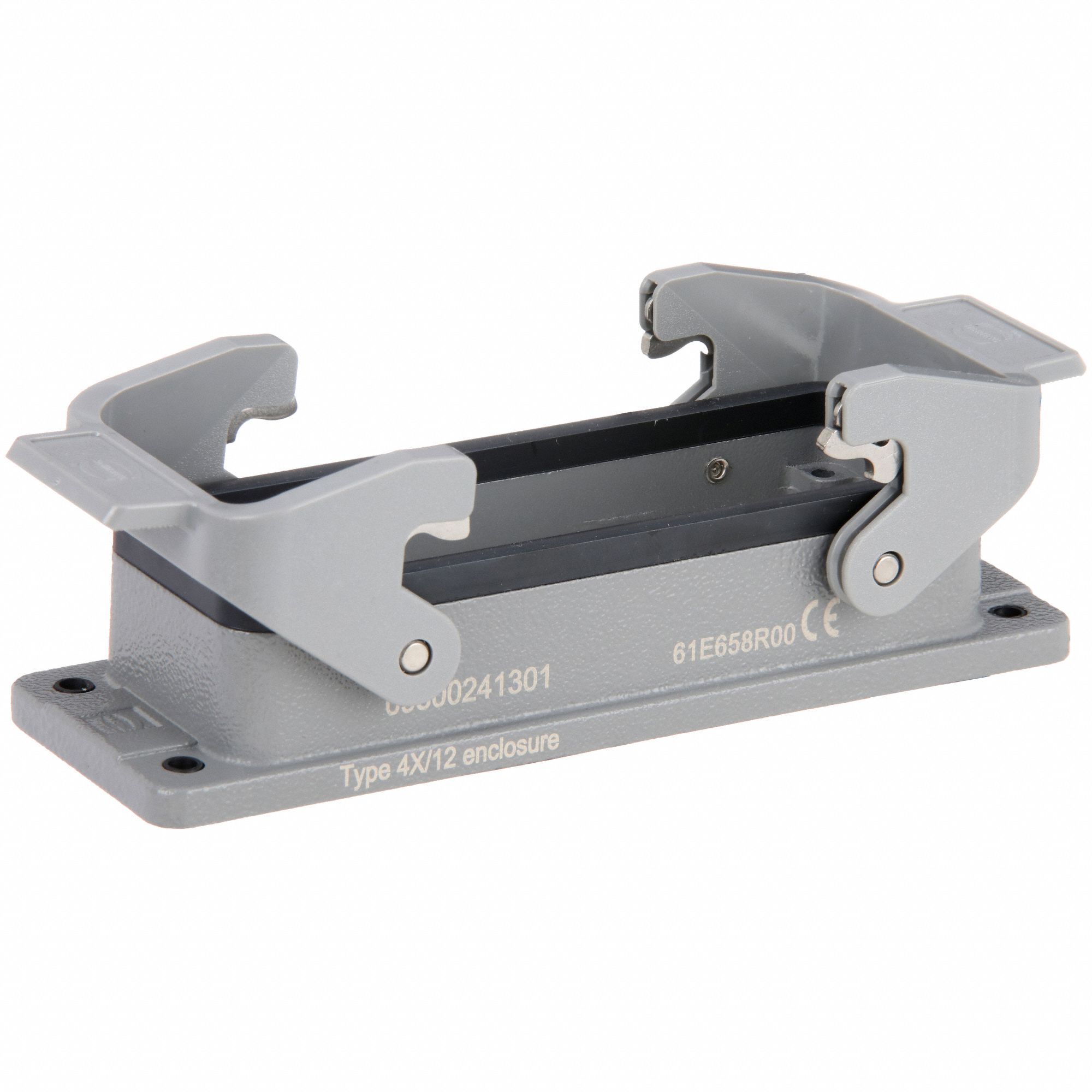 HARTING, Size 24 B, Bulkhead Mount, Rectangular Connector Housing - 793XZ7|09300241301 - Grainger