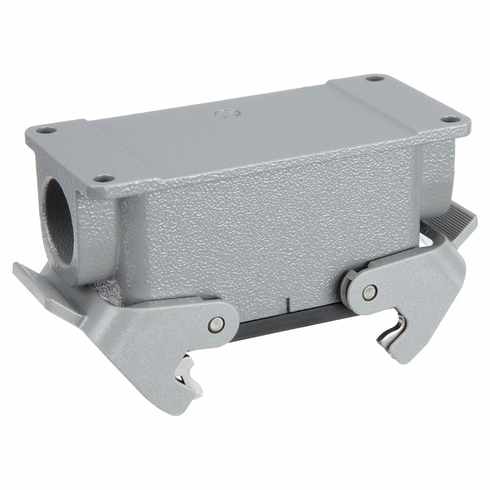 HARTING, Size 16 B, Surface Mount, M25 Rectangular Connector Housing - 793Y90|19300161231 - Grainger