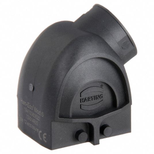HARTING, Size 6 B, Side, M32 Rectangular Connector Hood - 793YD0|19410060522 - Grainger