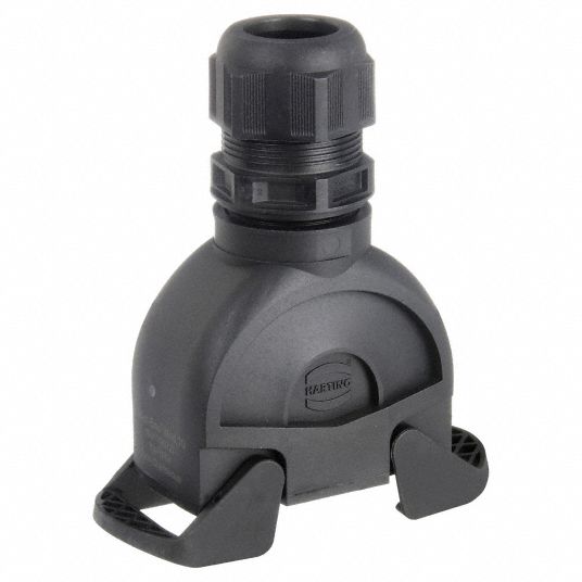 HARTING, Size 16 B, Cable to Cable Mount, M40 Rectangular Connector Housing - 793YE0|19411160723 ...