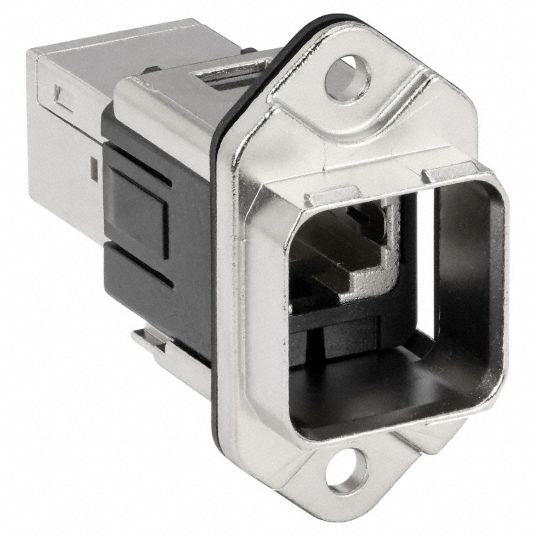 HARTING, Han® PushPull (V14), Cat6, RJ45 Panel Feed-Through Set ...