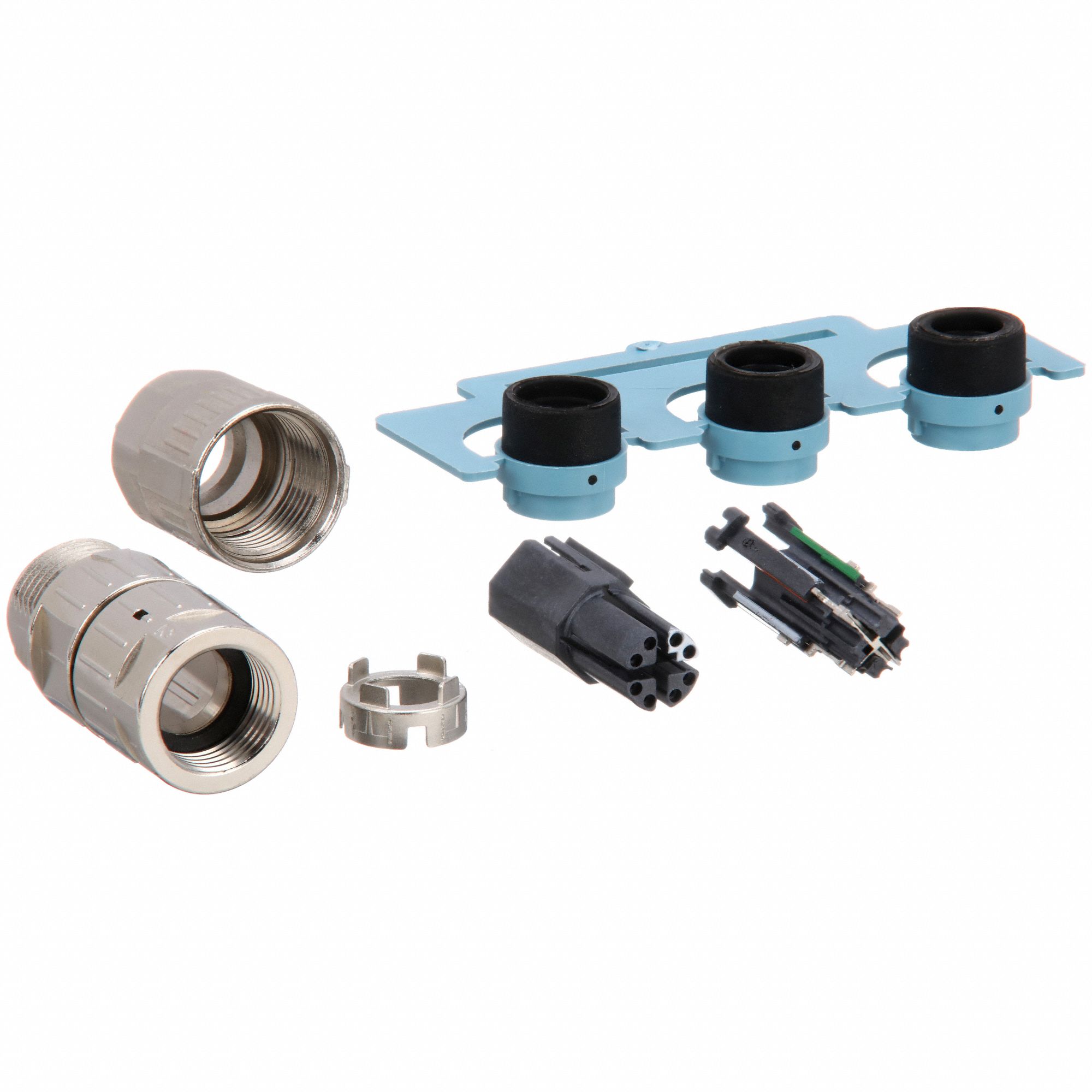 HARTING, X Coded, 8 Socket, M12 Circular Connector - 793YJ1|21038812805 ...