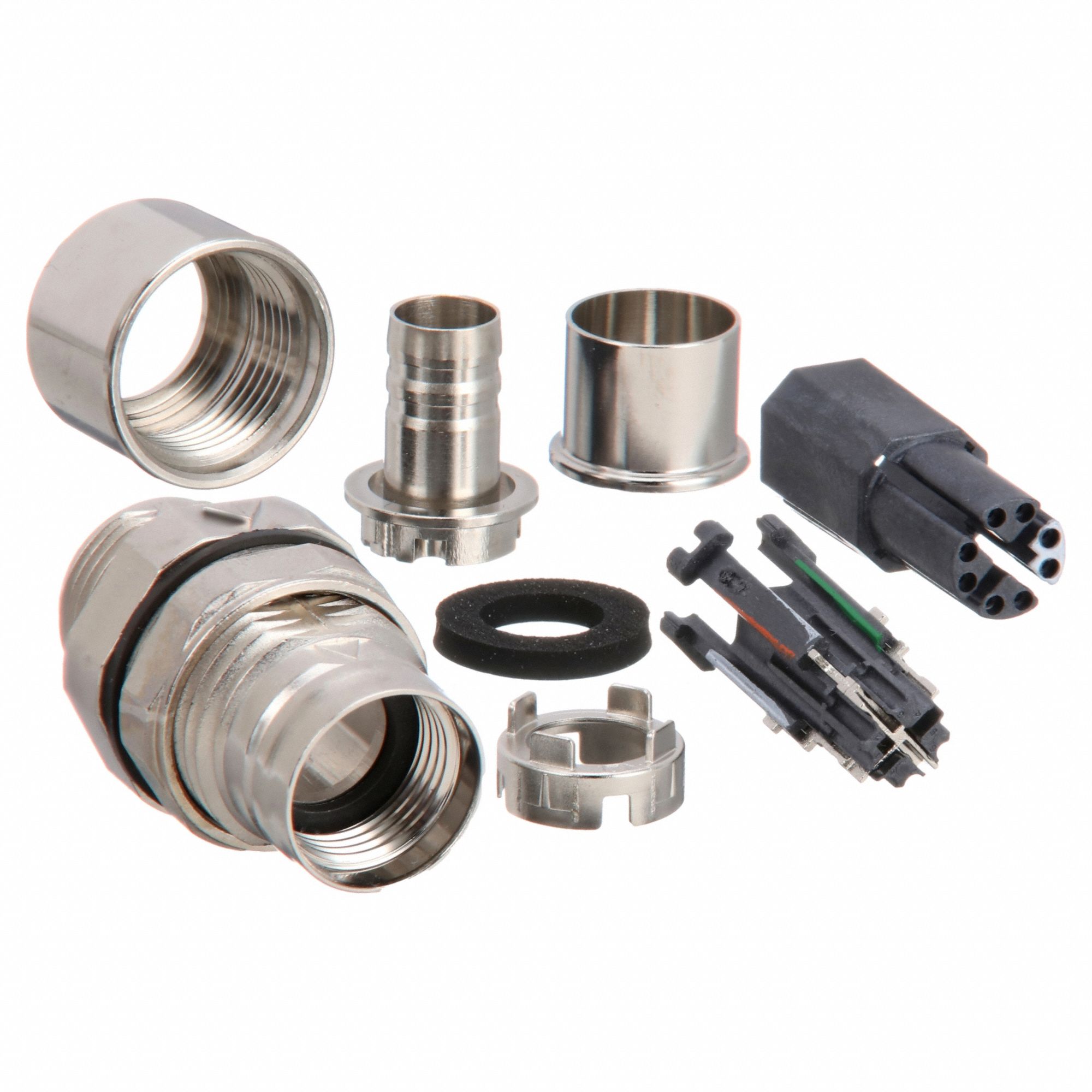 HARTING, X Coded, 8 Socket, M12 Panel Feed-Through Connector - 793YJ2 ...