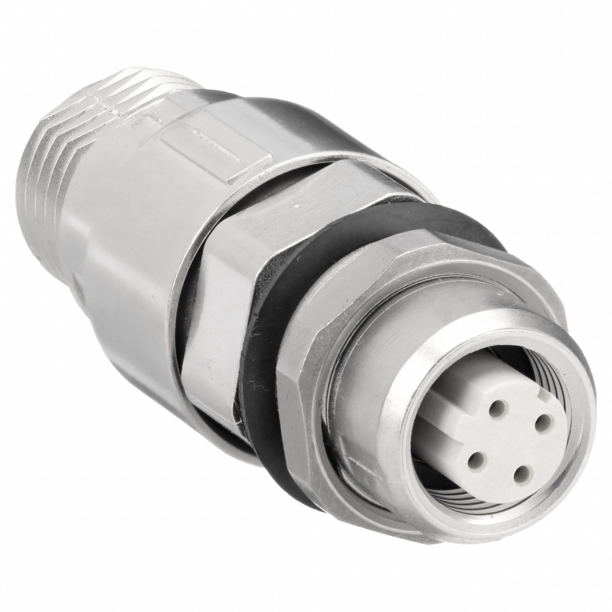 HARTING, D Coded, 4 Socket, M12 Gender-Changer Adapter - 793YL4 ...