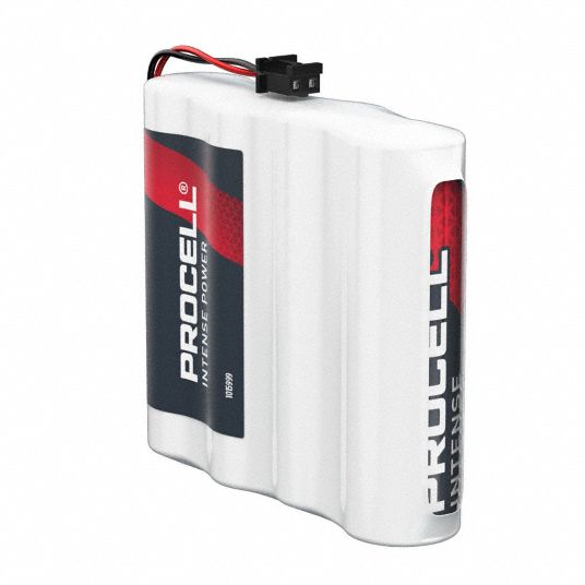 DURACELL PROCELL AA Disposable Battery Pack: 6V DC, 3,112 mAh Capacity ...