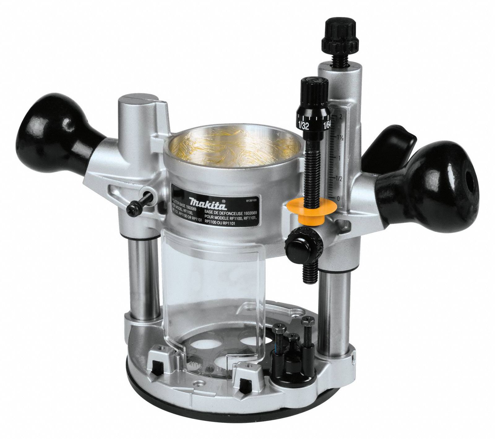 MAKITA, For RP1101, Plunge Base, Router Base - 793ZY0|193457-3 - Grainger