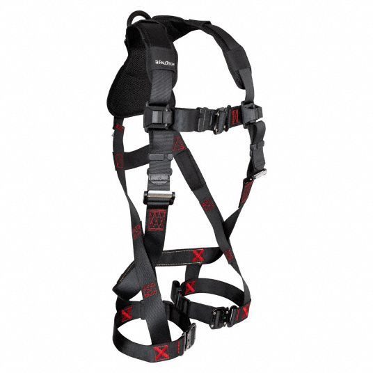 FALLTECH, Vest Harness, Quick-Connect / Quick-Connect, Fall Protection ...