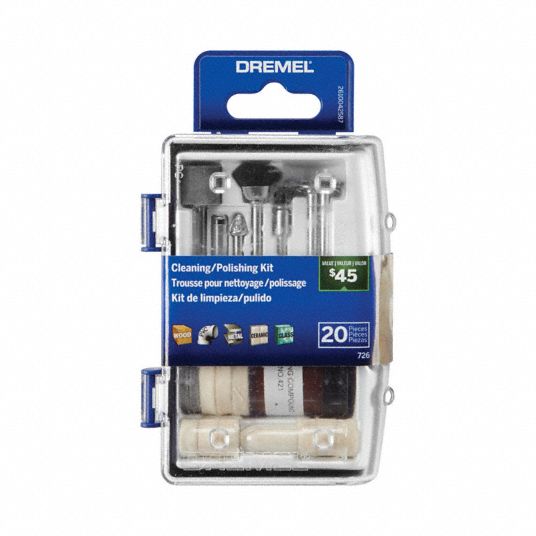 DREMEL, Rotary Tool Accessory Kit, 20 Pieces, Rotary Tool Accessory Kit ...