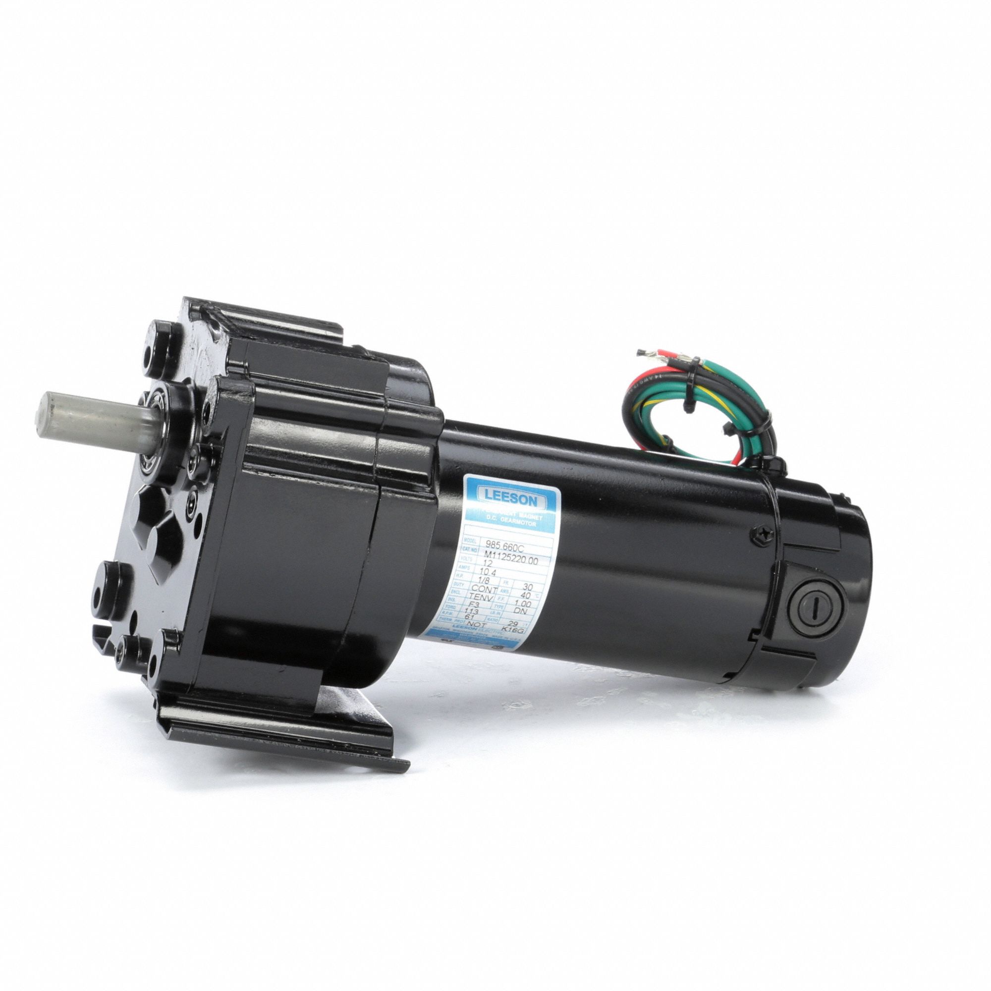 LEESON, Parallel, 12V DC, Parallel Shaft Gearmotors - 794AU2|M1125220 ...