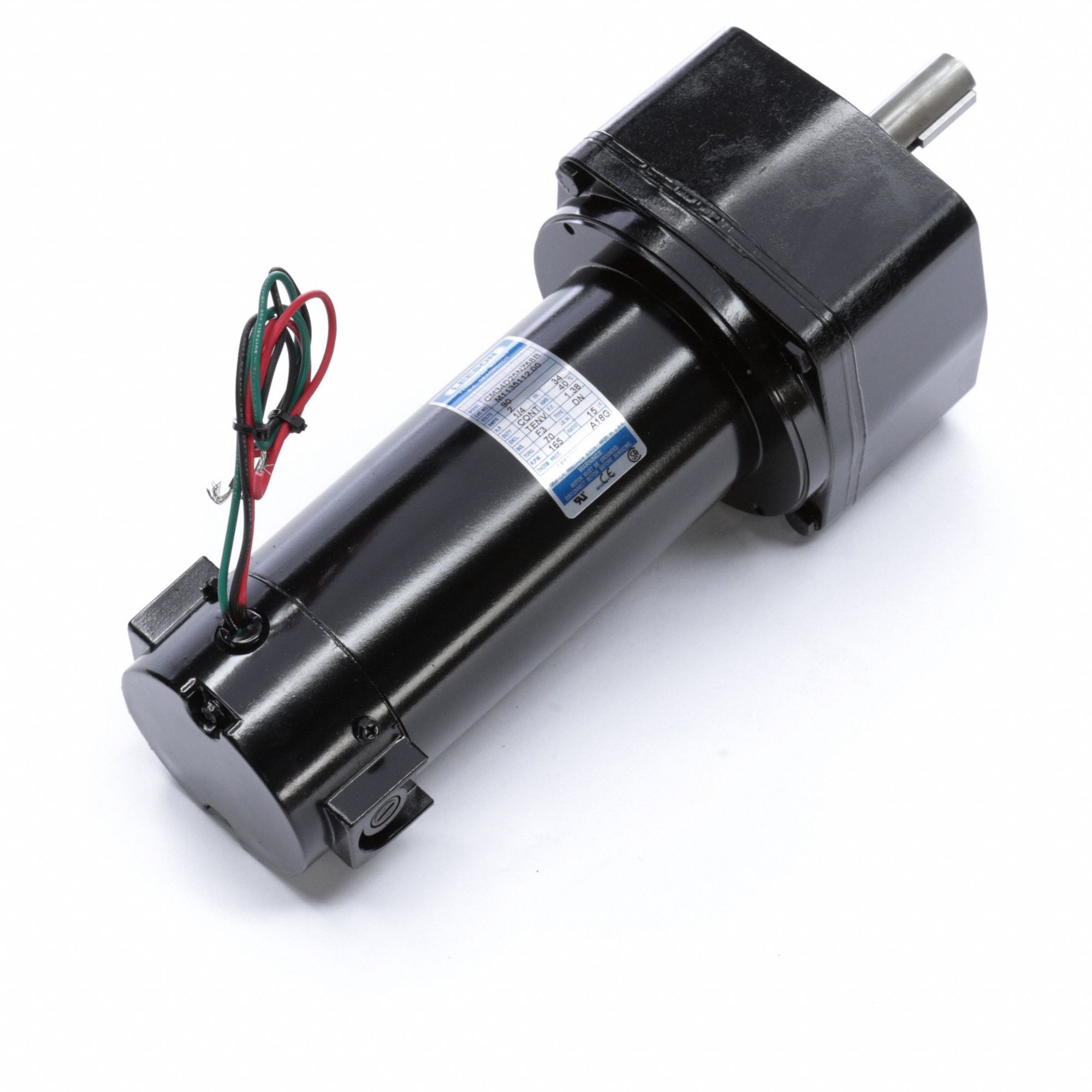 LEESON, Parallel, 90V DC, Parallel Shaft Gearmotors - 794AV6|M1135112 ...